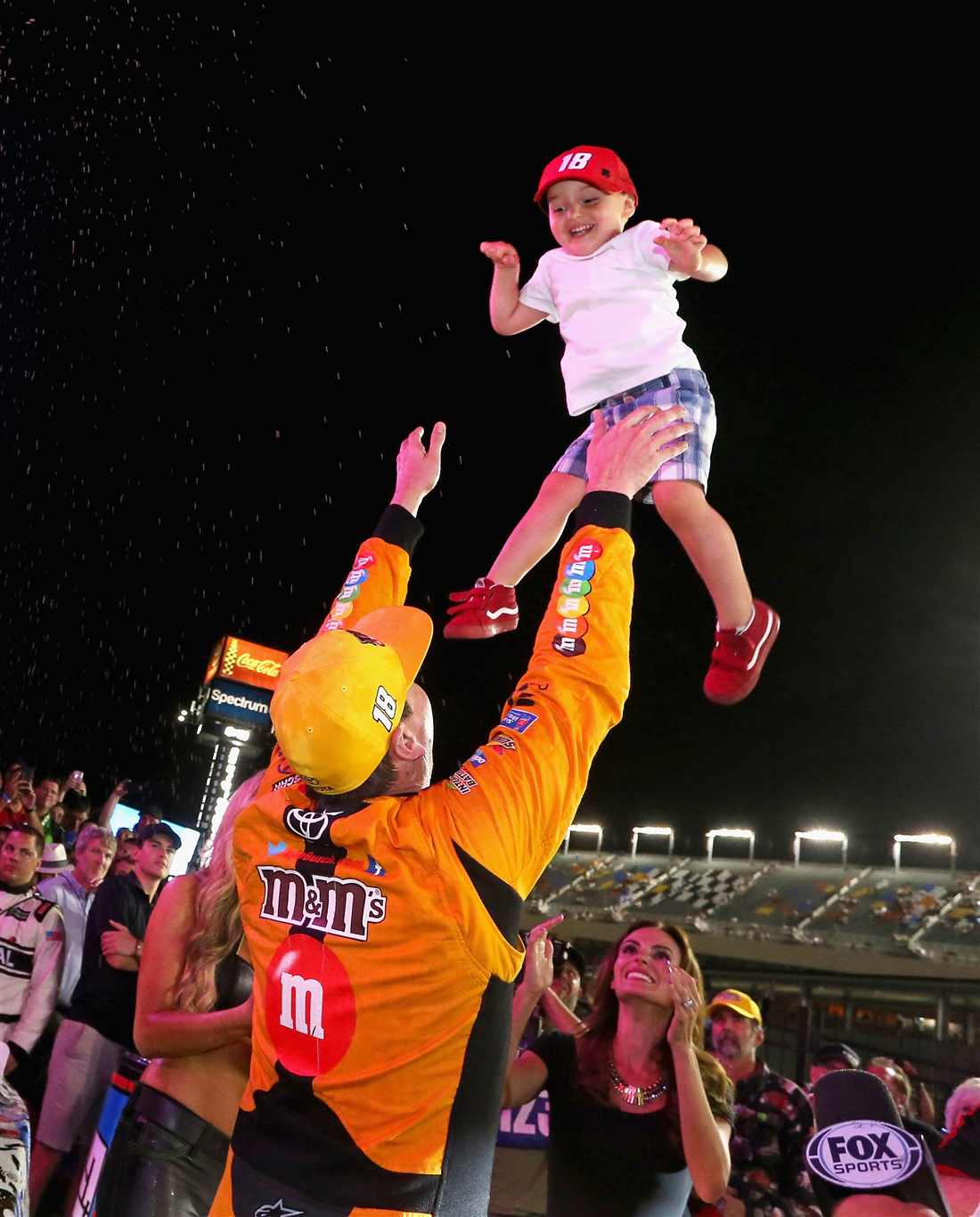 @nascarcasm: A gallery of Brexton Busch practically flying in Victory ...