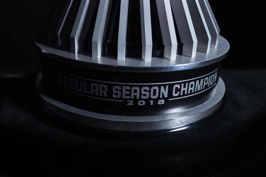 First look: 2018 Regular Season Championship trophies - Official Site ...