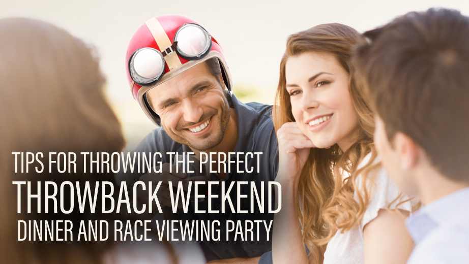 @nascarcasm: Throwback Weekend dinner party tips - Official Site Of NASCAR