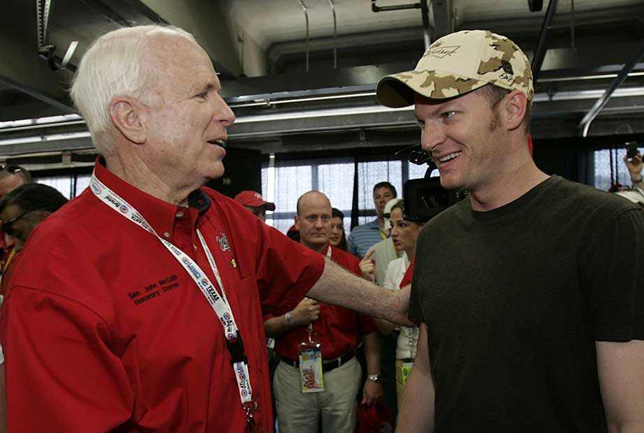 NASCAR community remembers John McCain - Official Site Of NASCAR