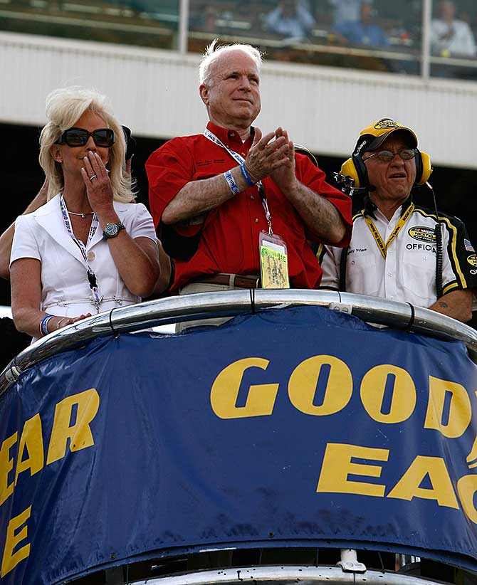 NASCAR community remembers John McCain - Official Site Of NASCAR