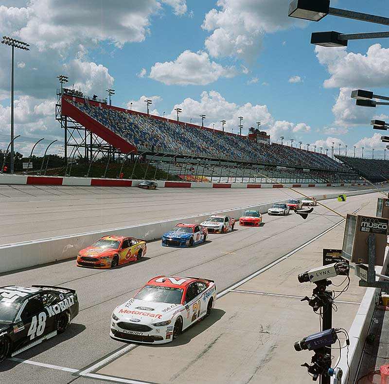 Vintage camera view: 2018 Darlington throwback | Official Site Of NASCAR